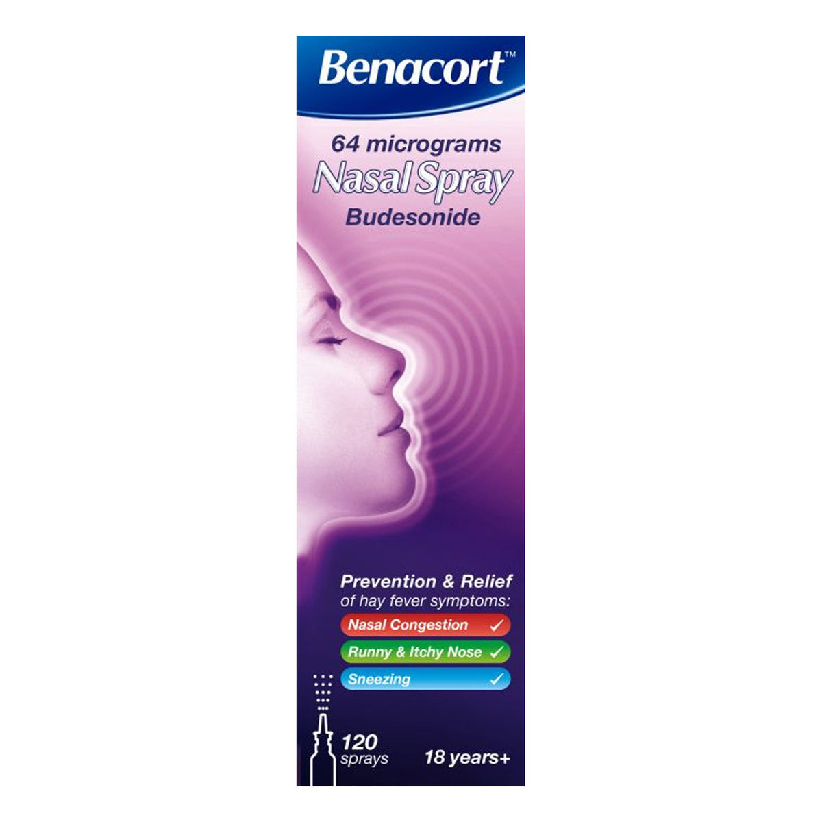 Benacort 64 Micrograms Nasal Spray – Burnt Oak Pharmacy
