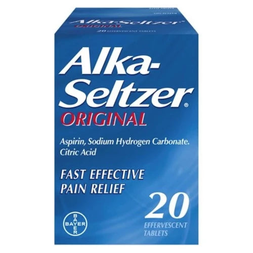 Alka-Seltzer Original 20 Tabs – Burnt Oak Pharmacy
