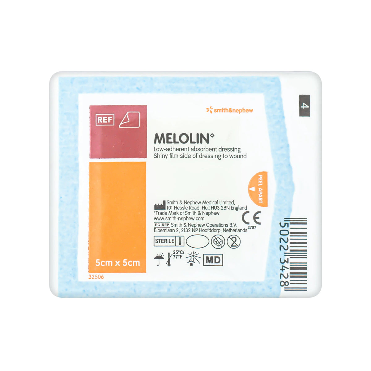 Melolin 5cm X 5cm Dressing – Burnt Oak Pharmacy