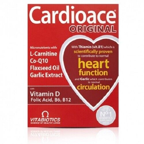 Vitabiotics Cardioace Original Heart Support 30 Tablets – Burnt Oak ...