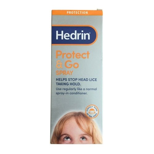 Hedrin Protect & Go Spray Head Lice Treatment And Prevention 120ml ...