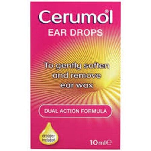 Cerumol Ear Drops Dual Action Formula 10ml – Burnt Oak Pharmacy