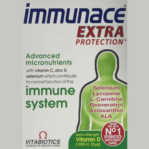 Vitabiotics Immunace Extra Protection 30 Tablets – Burnt Oak Pharmacy